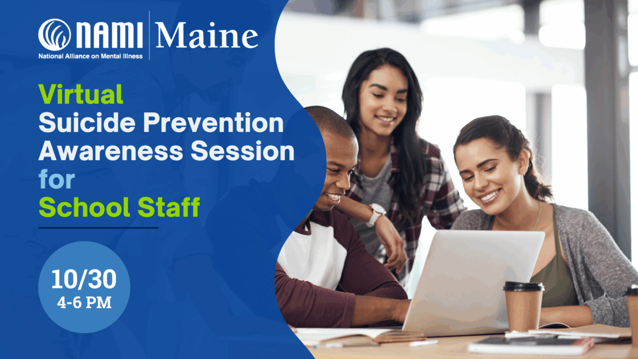 Virtual Suicide Prevention Awareness Session for School Staff - NAMI ...